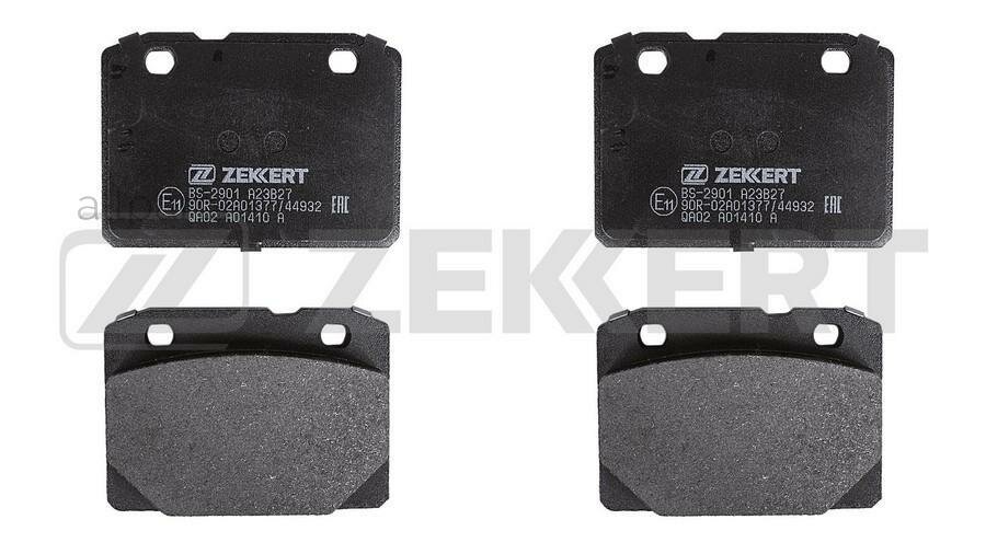 ZEKKERT BS-2901 Колодки торм. диск. передн. Lada 2101 70- 2102 71- 2104 84- 2105 81- 2107 82-