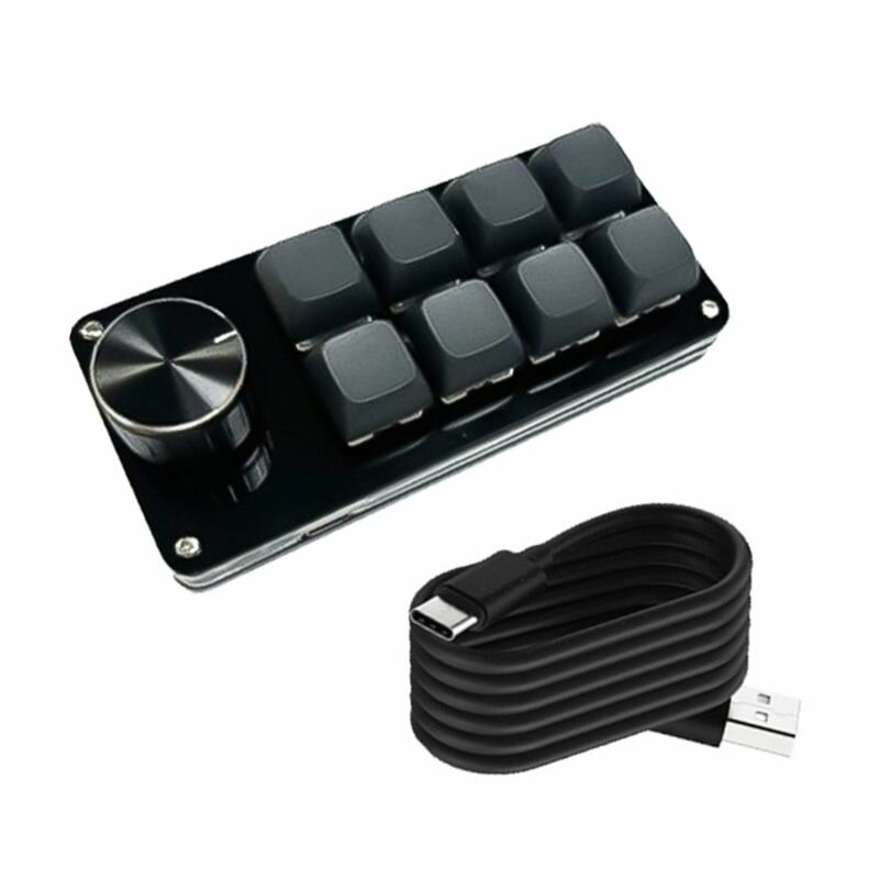 Клавиатура для программирования пользовательских макрофункций с одной ручкой-8 клавиш