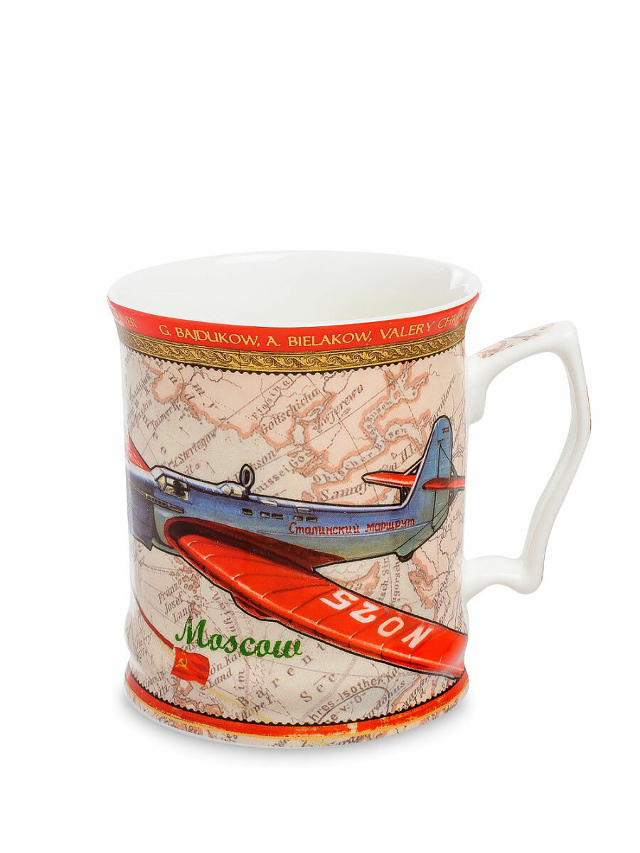 Кружка Перелет Москва-Ванкувер 1937 г. 450 мл (Carmani)