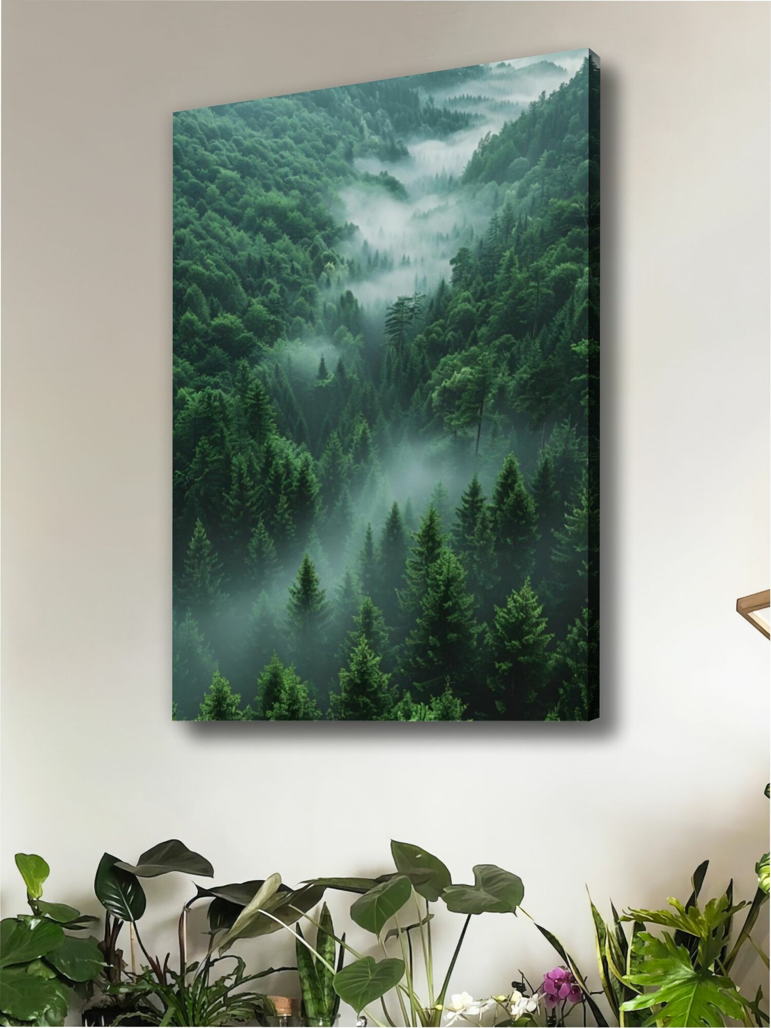 Картина Туманный змей интерьерная 50x70см 1шт.