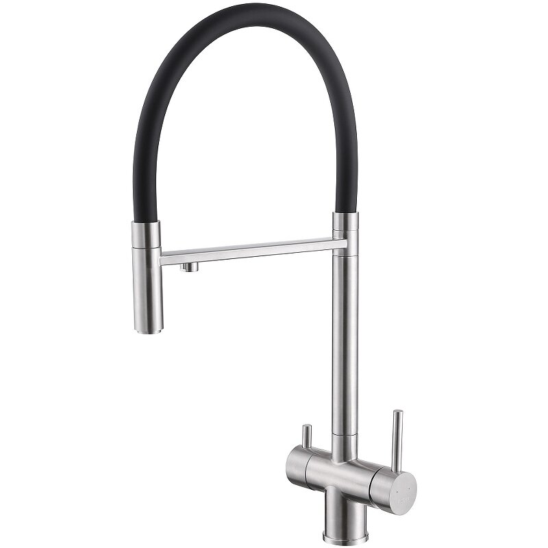 Смеситель для кухни Abber Wasser Kreis AF81141SP сатин