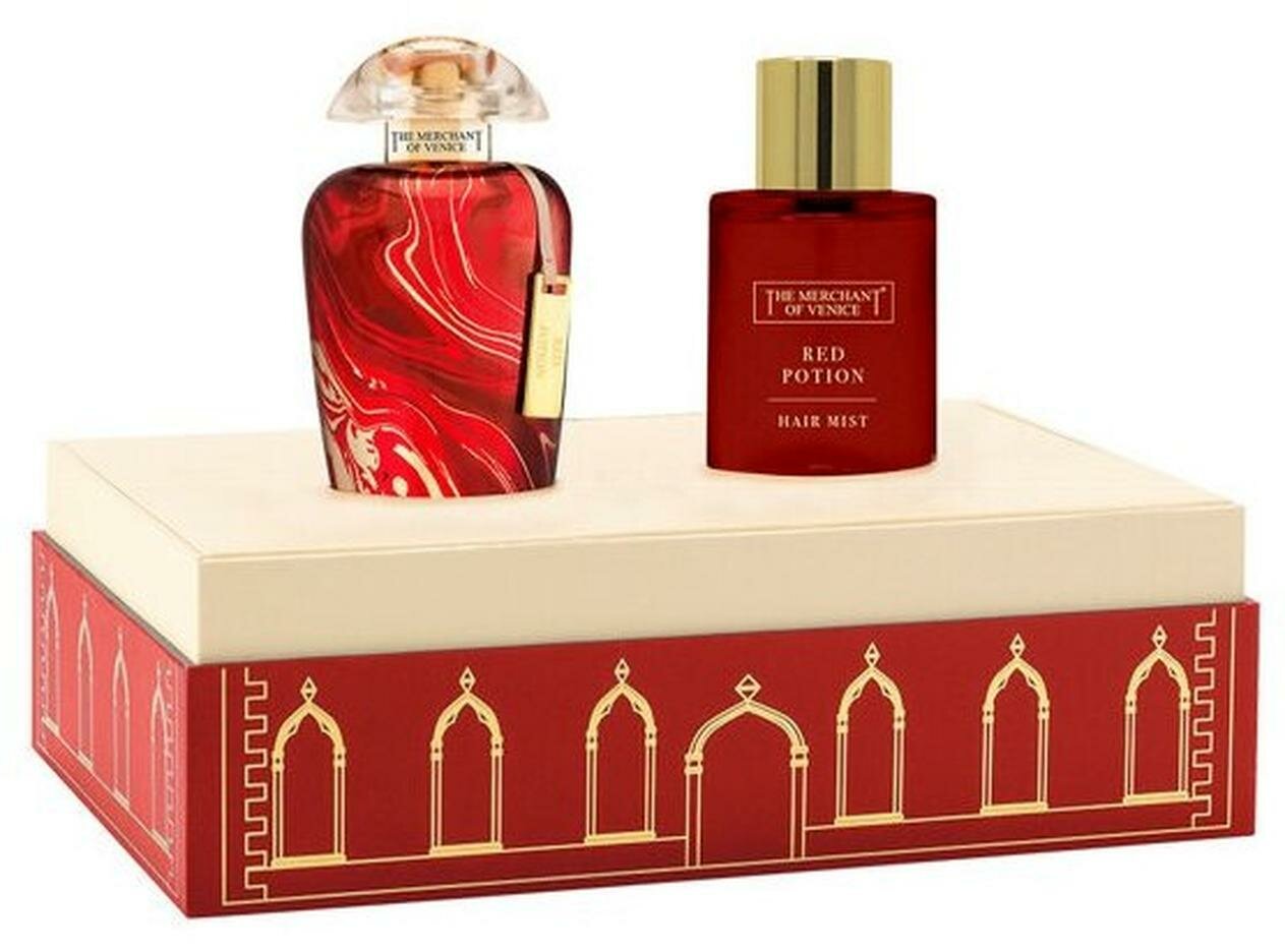 The Merchant of Venice вуаль для волос Red Potion (набор), 100 мл