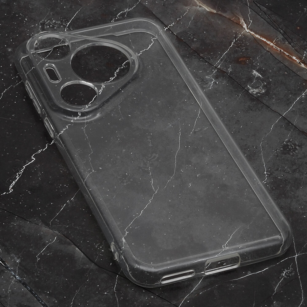 Силиконовый чехол Jack Case Premium HUAWEI Pura 70 Pro, прозрачный