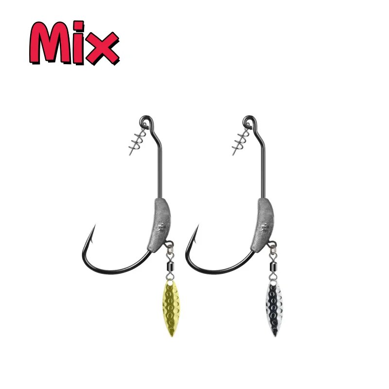 Кривошипный крючок со свинцовой ложкой, 4,5 г/5,5 г/7,2 г