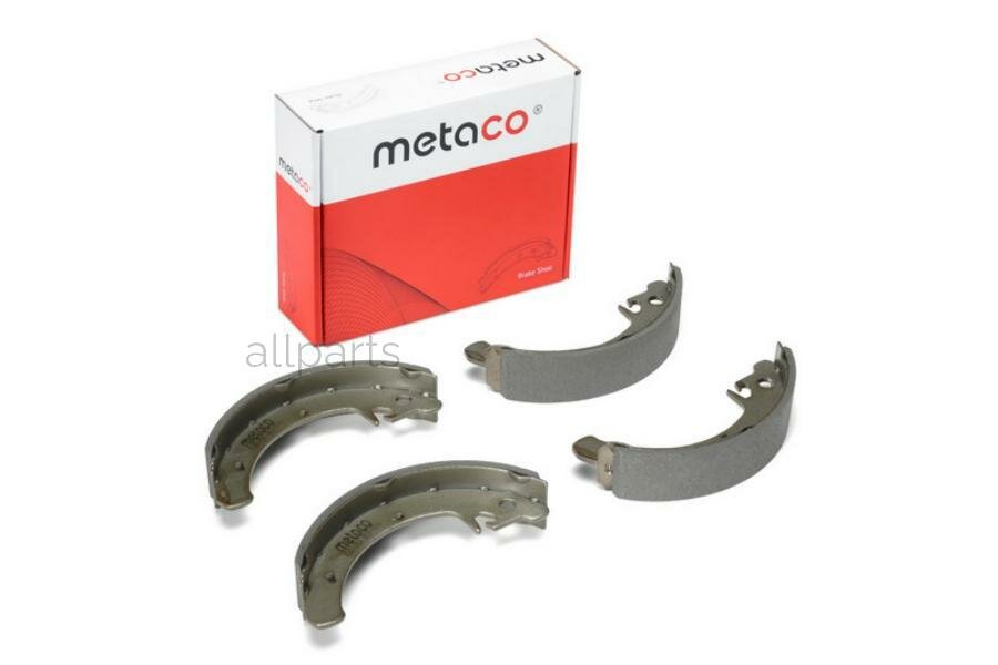 METACO 3020058 Колодки тормозные барабанные | зад |