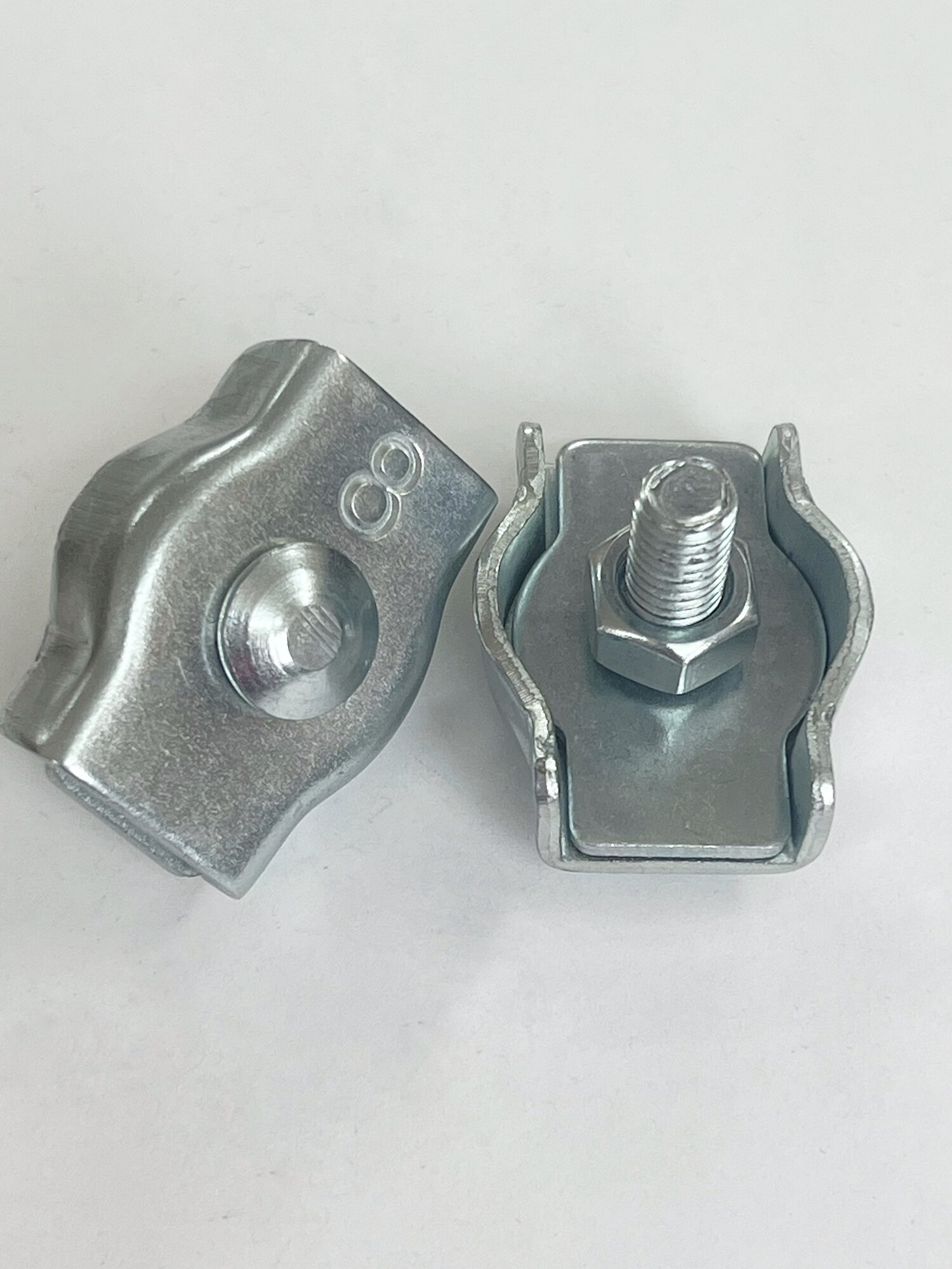 Соединитель троса одинарный 8 мм (20 шт.)