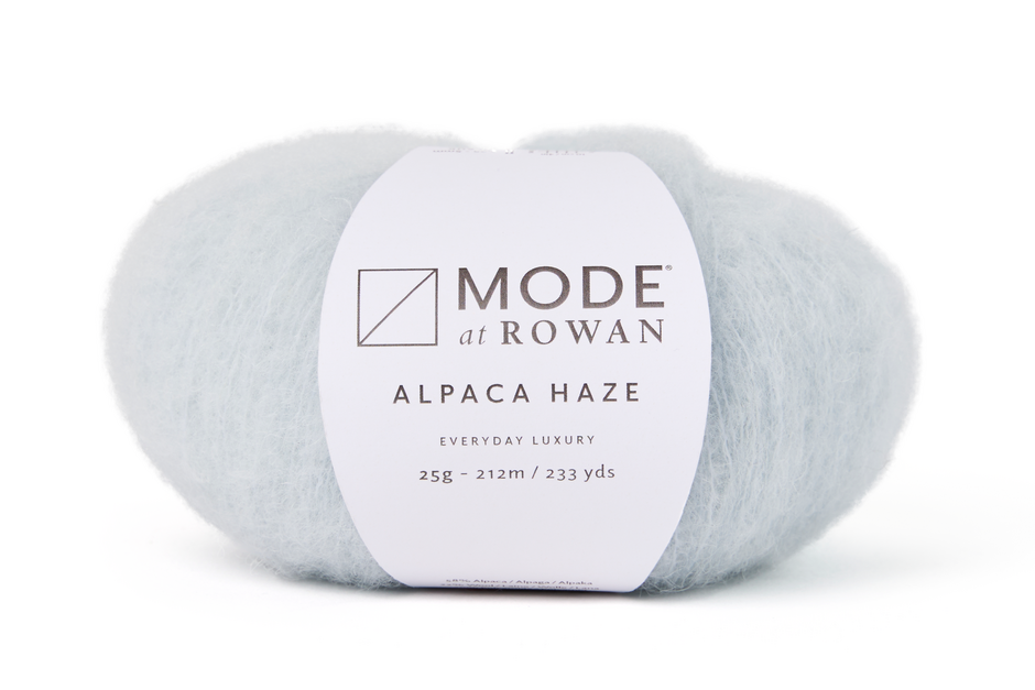 Alpaca Haze /Альпака Хэйз/ пряжа Mode at Rowan, M100004 (019, capri (капри), голубой, New!)
