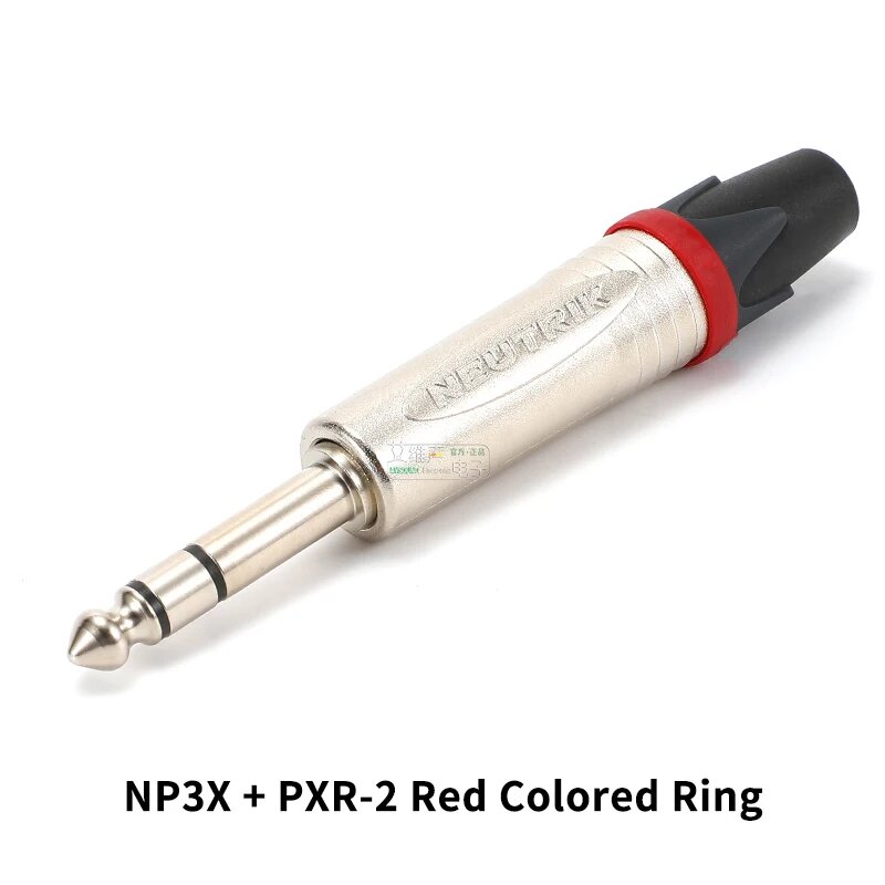 Neutrik NP3X 6.35 мм, Цвет: NP3X with PXR-2