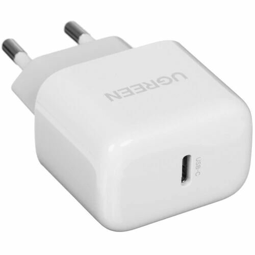 Зарядное устройство UGREEN CD241 (10220) Mini USB-C 20W PD Fast Charger. Цвет: белый.