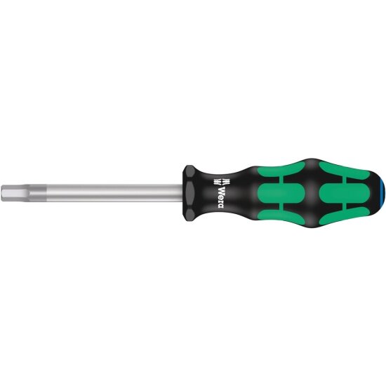 Отвертка шестигранная Wera WE-023120, для винтов с внутренним шестигранником, 5 x 80 мм
