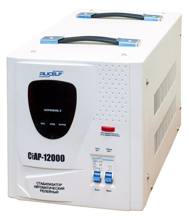 Стабилизатор напряжения Rucelf СтАР-12000 белый