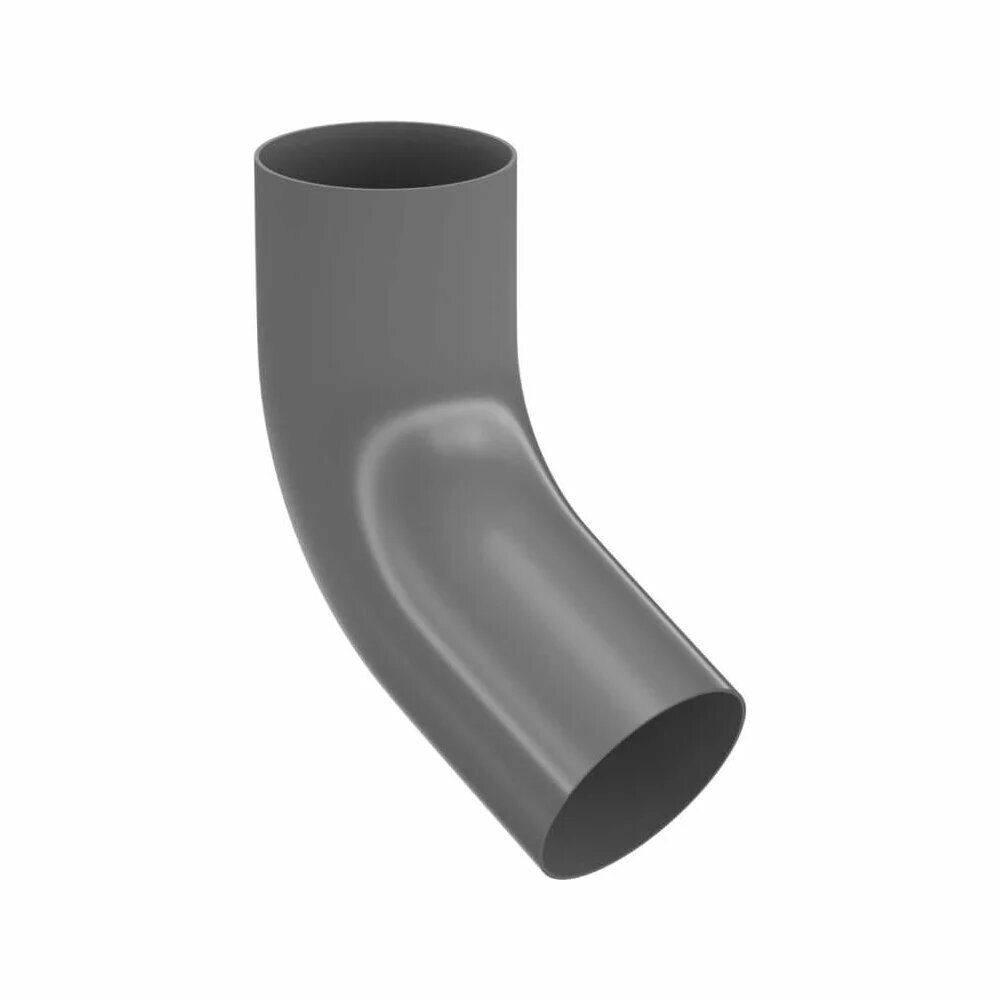 Колено штампованное сливное металлик и ко 100, цинк, 0.50 (RAL 7024) О0000107838,