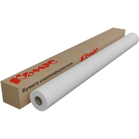 Бумага широкоформатная Promega engineer 80г 1067ммх45,7м 50,8мм 163%CIE