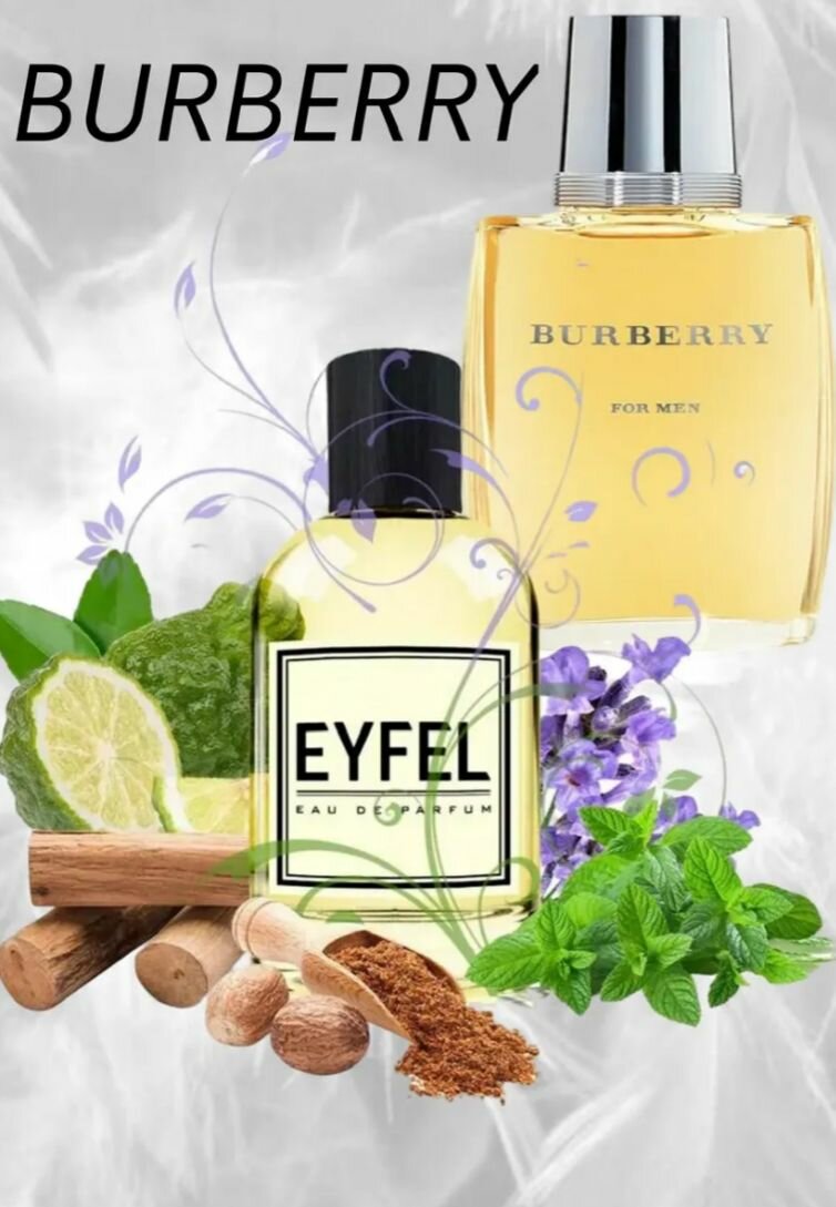 Духи мужские EYFEL M5 , древесные, фужерные, лучший парфюм 50 мл