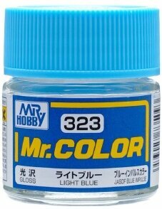 C323 краска художественная т. м. MR.HOBBY 10мл LIGHT BLUE