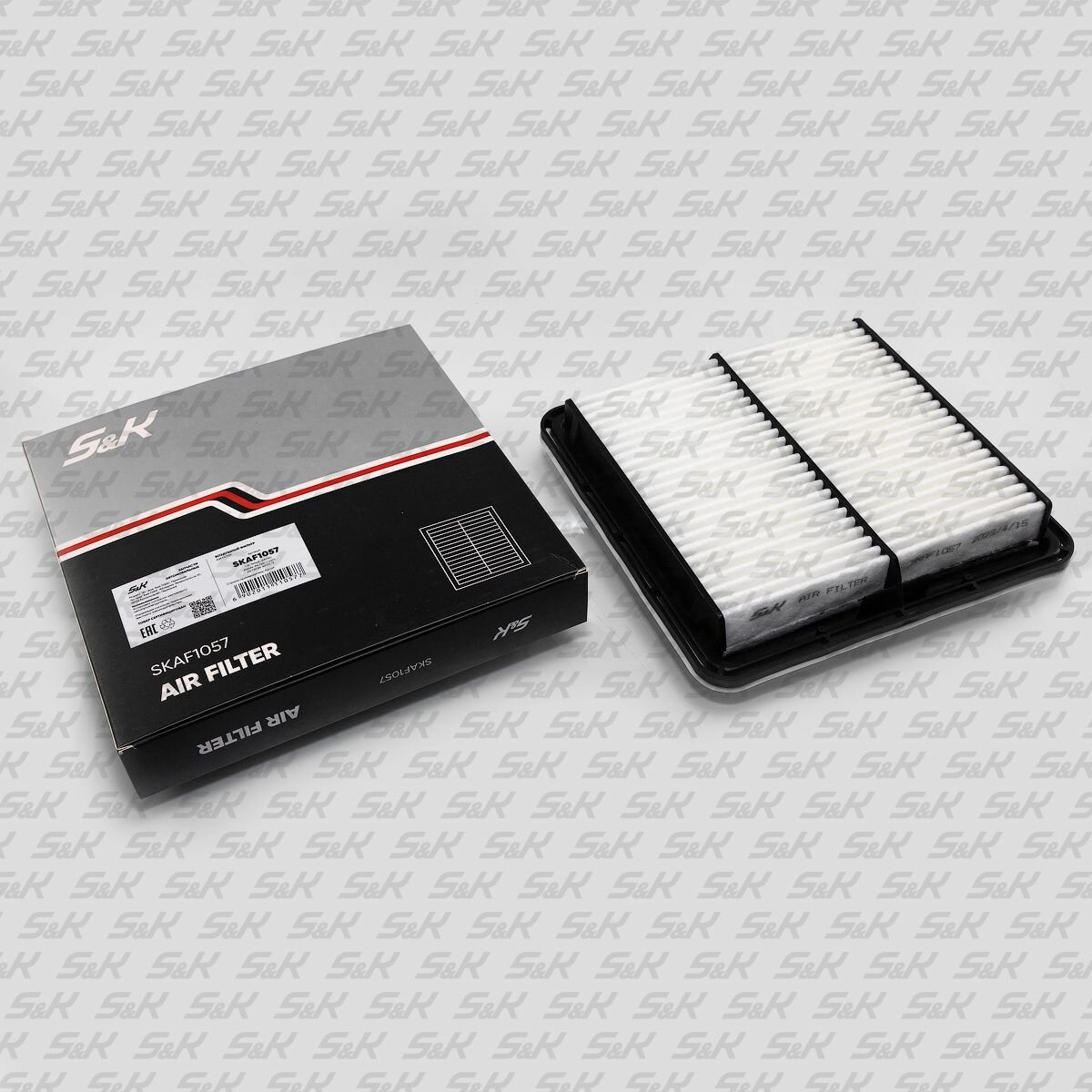 Фильтр воздушный для Субару Импреза 2008-, Форестер Легаси 2003-2009, Трибека 2005- Subaru Impreza Forester Legacy Tribeca Артикул SKAF1057 производителя S&K