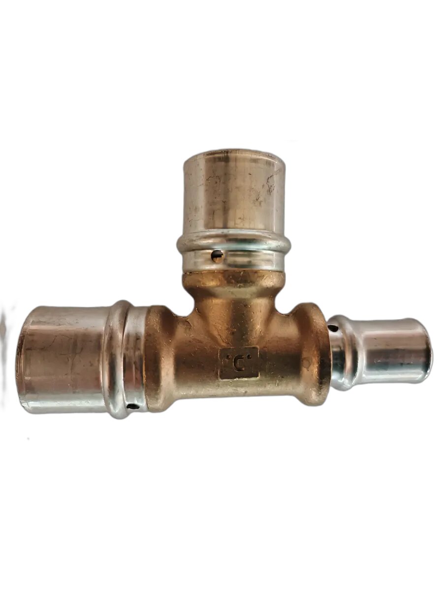 Тройник промежуточный редукционный 26x26x16 пресс