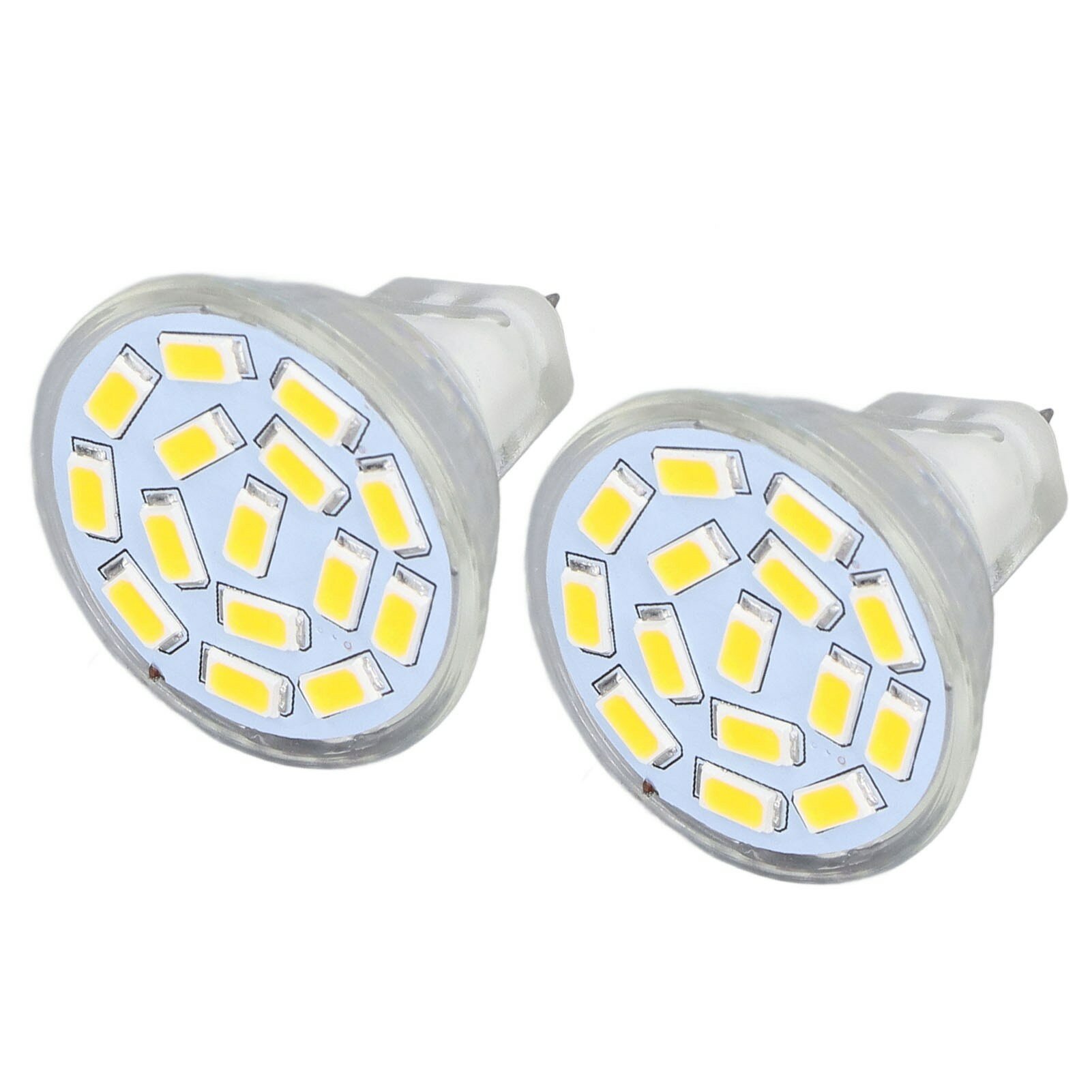 2 шт. светодиодная лампа MR11 12 В 3 Вт с керамическим основанием, без ультрафиолета, защитная лампа для зрения для спальни, гостиной, белый свет 6000 К