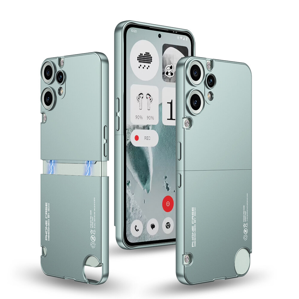 Чехол для Nothing CMF Phone 2 Pro, глянцевая поверхность, пластик, защита камеры, ударопрочный, Nothing, Nothing CMF Phone 2 Pro, чехол-кардиомонитор, green