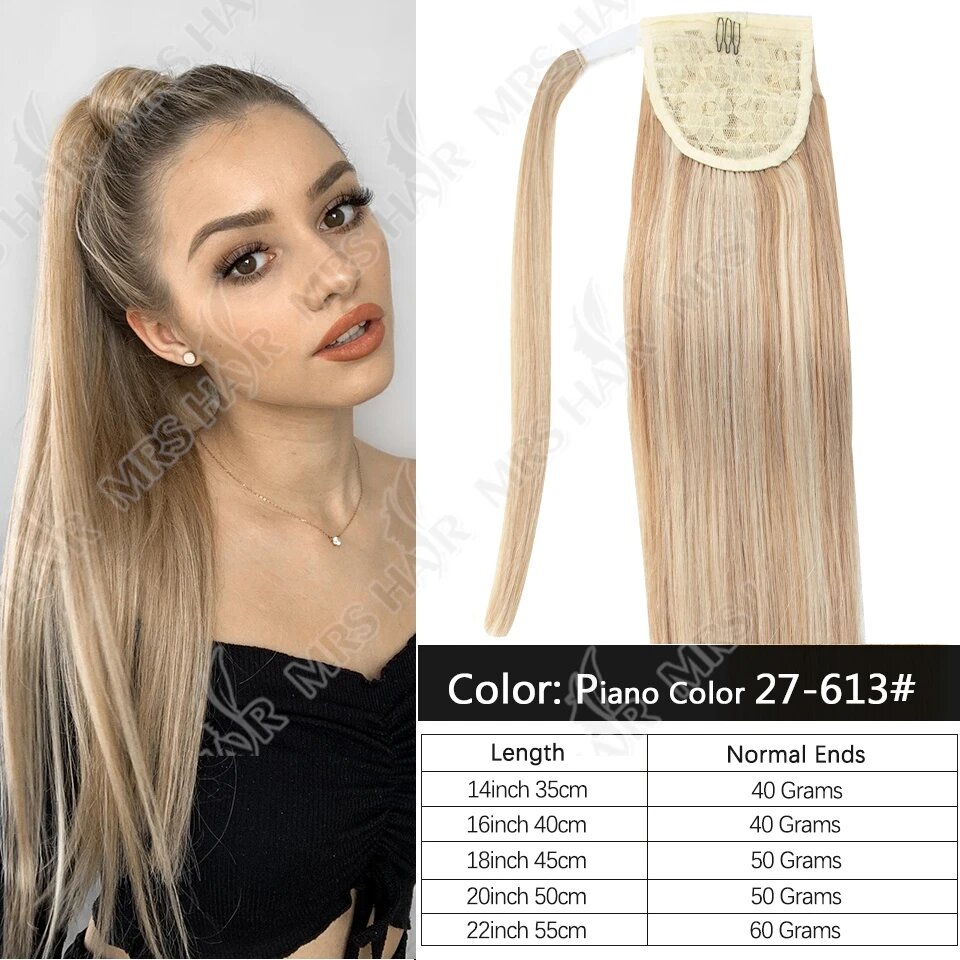 Конский хвост MRSHAIR 20inch, Pianno Color P27-613