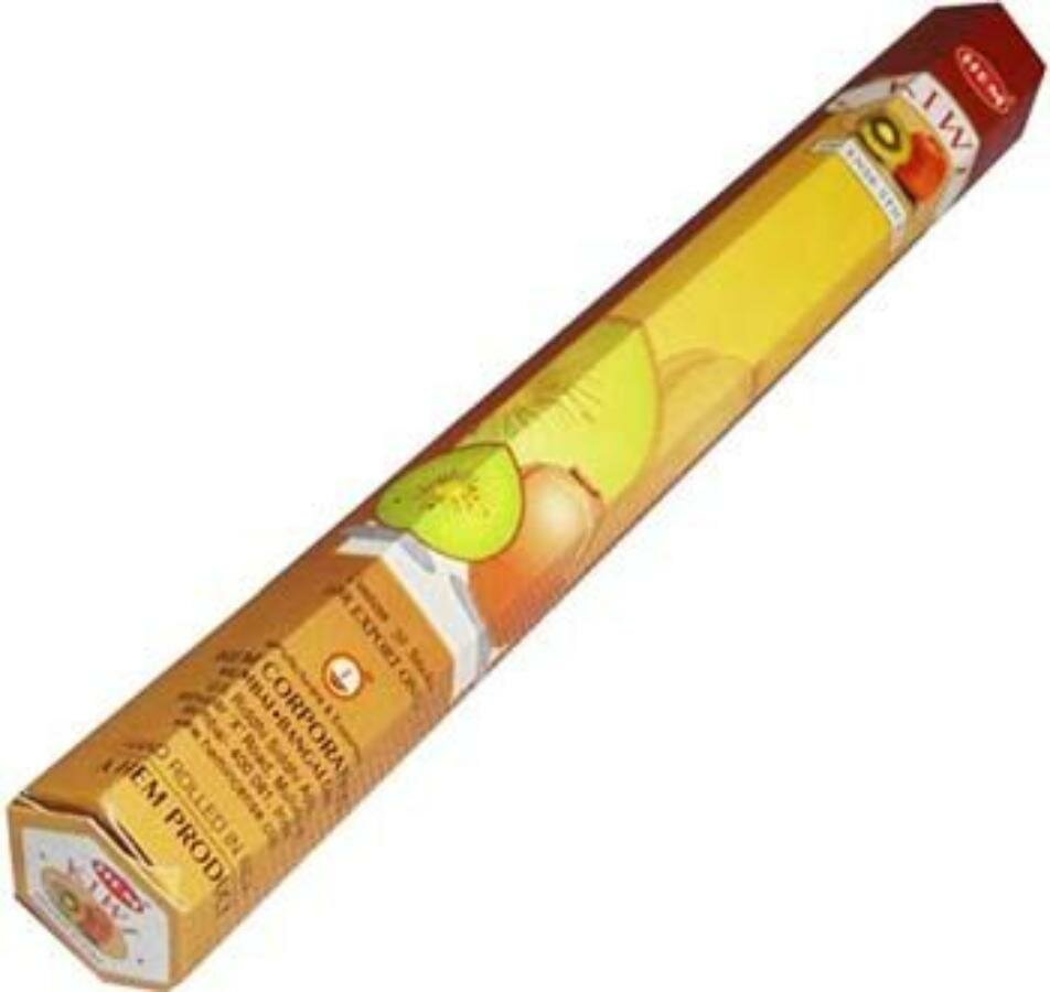 Hem Incense Sticks KIWI (Благовония киви, Хем), уп. 20 палочек.