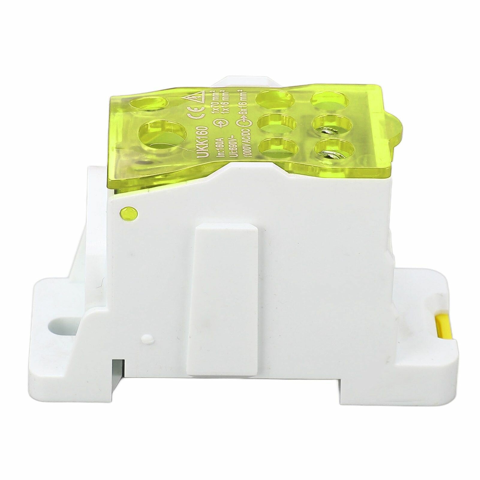 Термокоробка 690V 160A DIN-рейка желтая