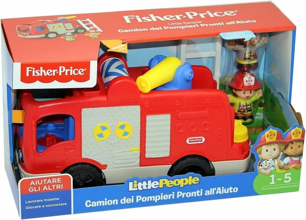 Игровой набор - Пожарная машина, Fisher-Price FPV32