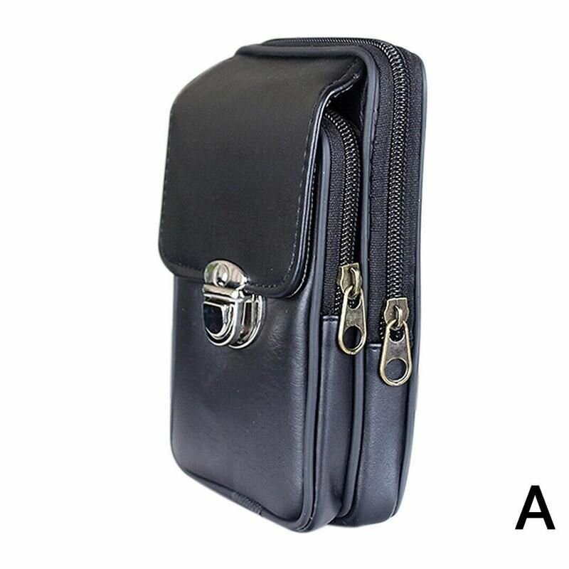 Сумка для мобильного телефона С замком, Сумка на пояс, Для хранения монет и мобильных телефонов