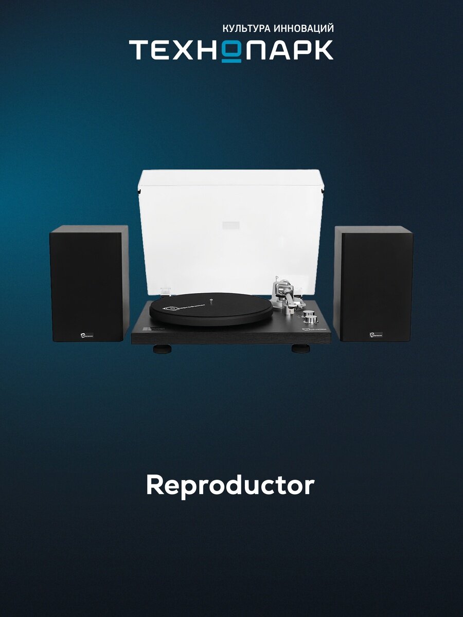 Проигрыватель виниловых пластинок Reproductor RP-LPX500SPBK