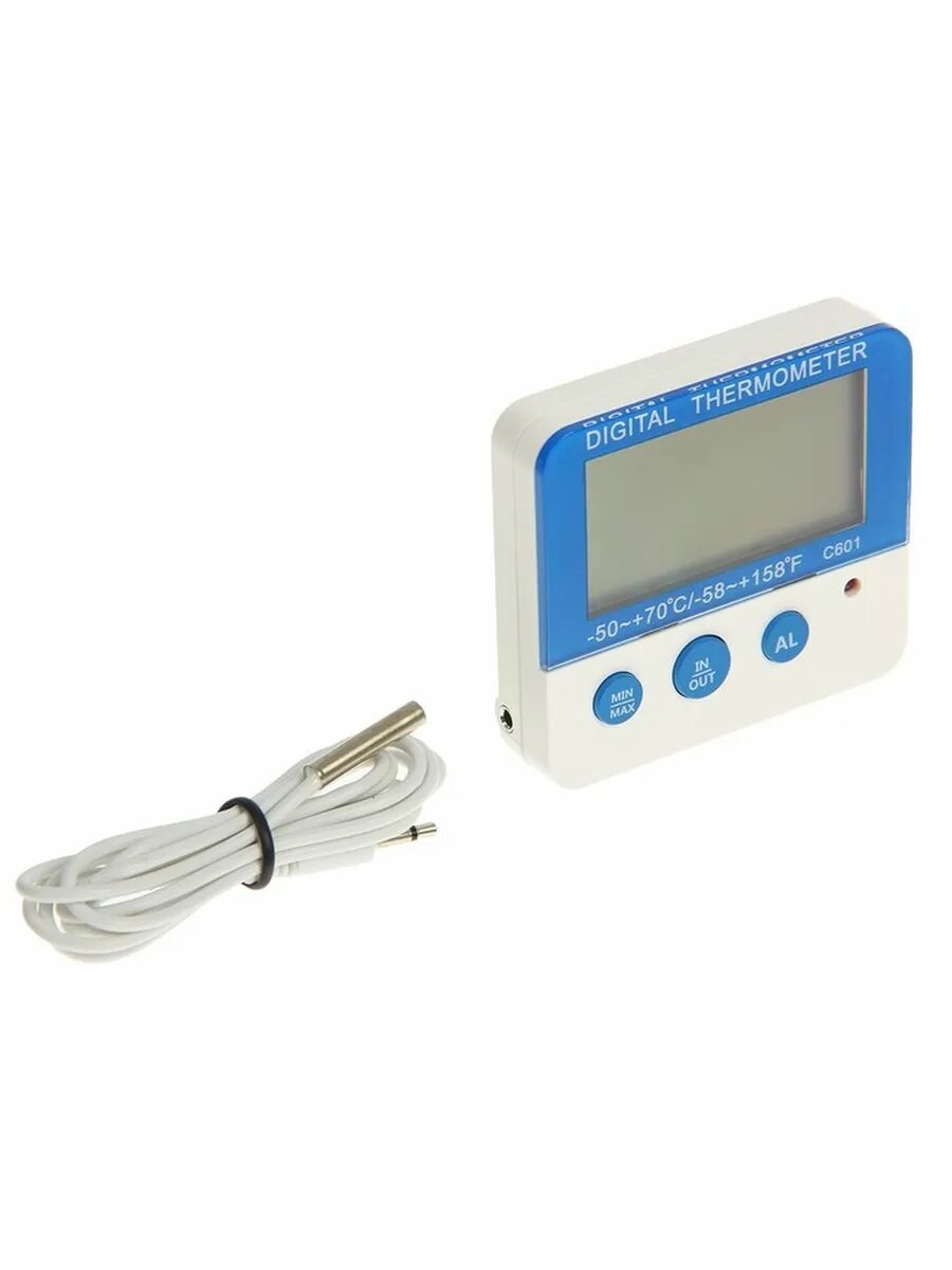 Современный электронный термометр с выносным датчиком