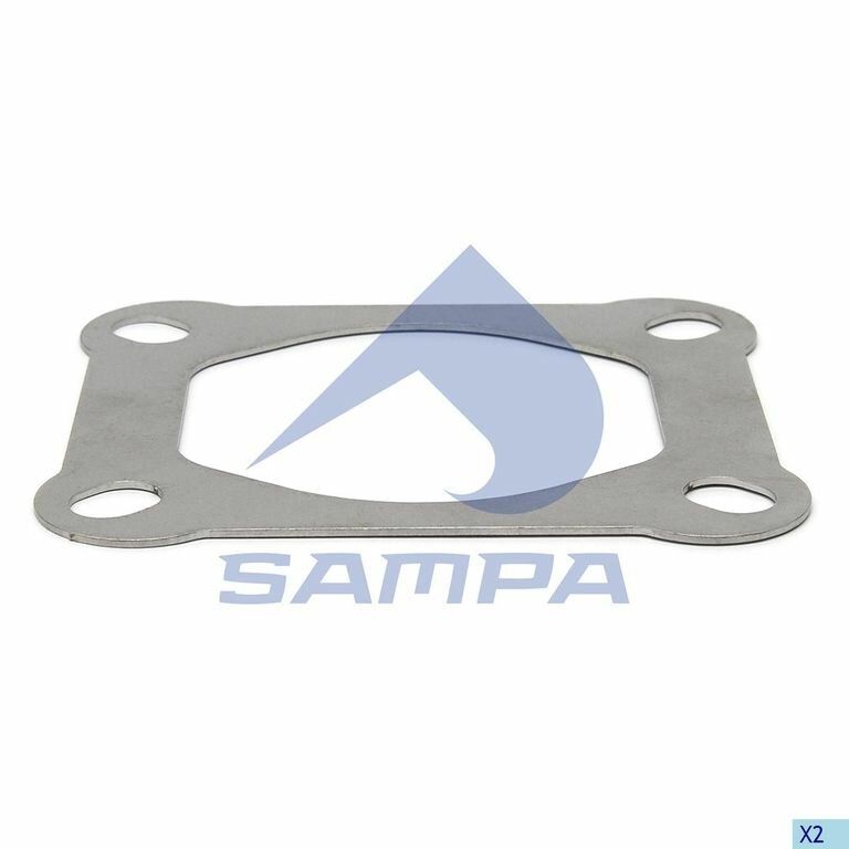Прокладка турбокомпрессора выпускная к коллектору для МАН арт 024164 SAMPA