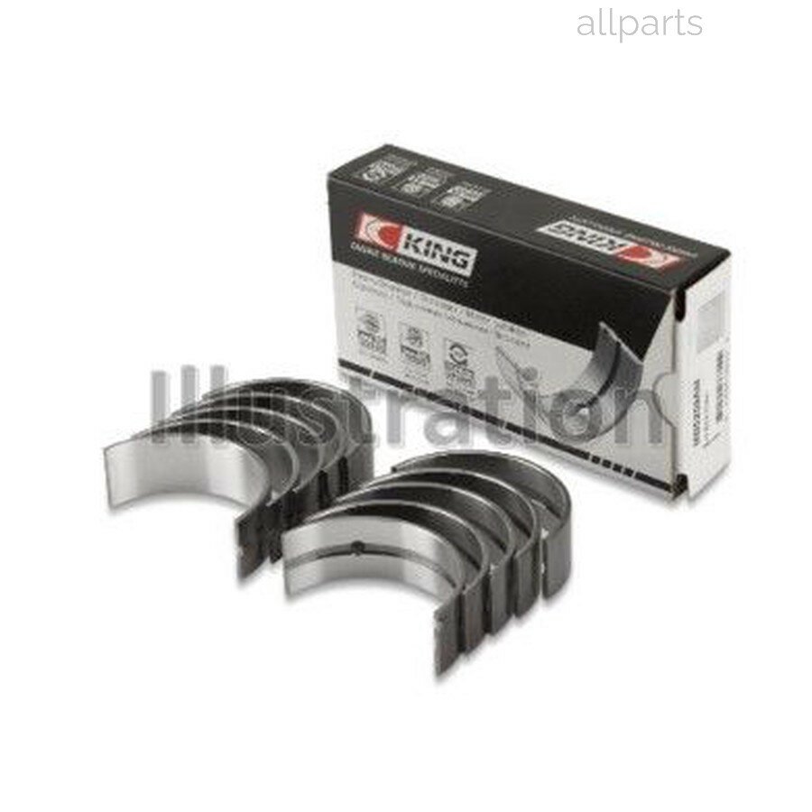 KING-BEARINGS MB5168AM 0.25 Вкладыши двигателя коренные Honda Accord 1.8-2.2 F18/20/22A/B 89> 0.25 (5)