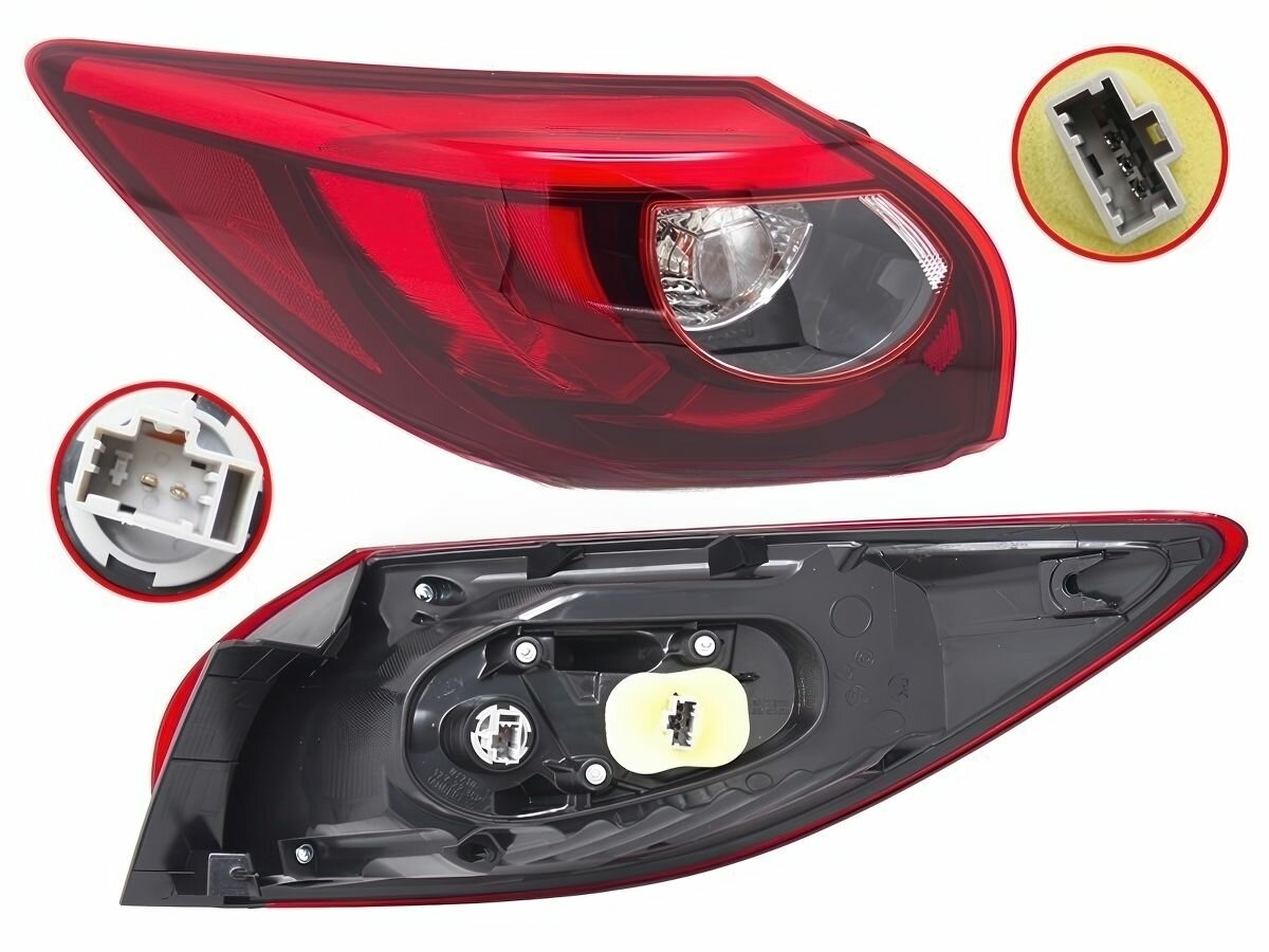 Фонарь задний левый LED для Мазда CX-5 арт ST21619AELAE SAT