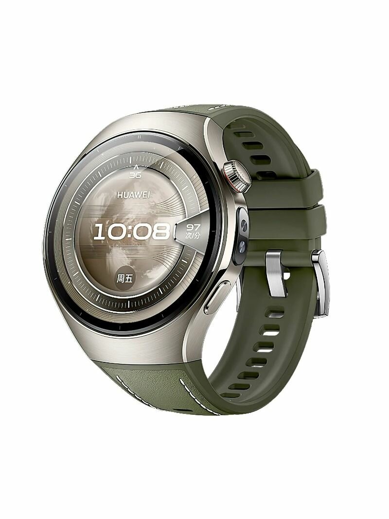 Кремниевый ремень для часов Huawei watch 5 46mm мягкий резиновый браслет для смарт - часов Huawei