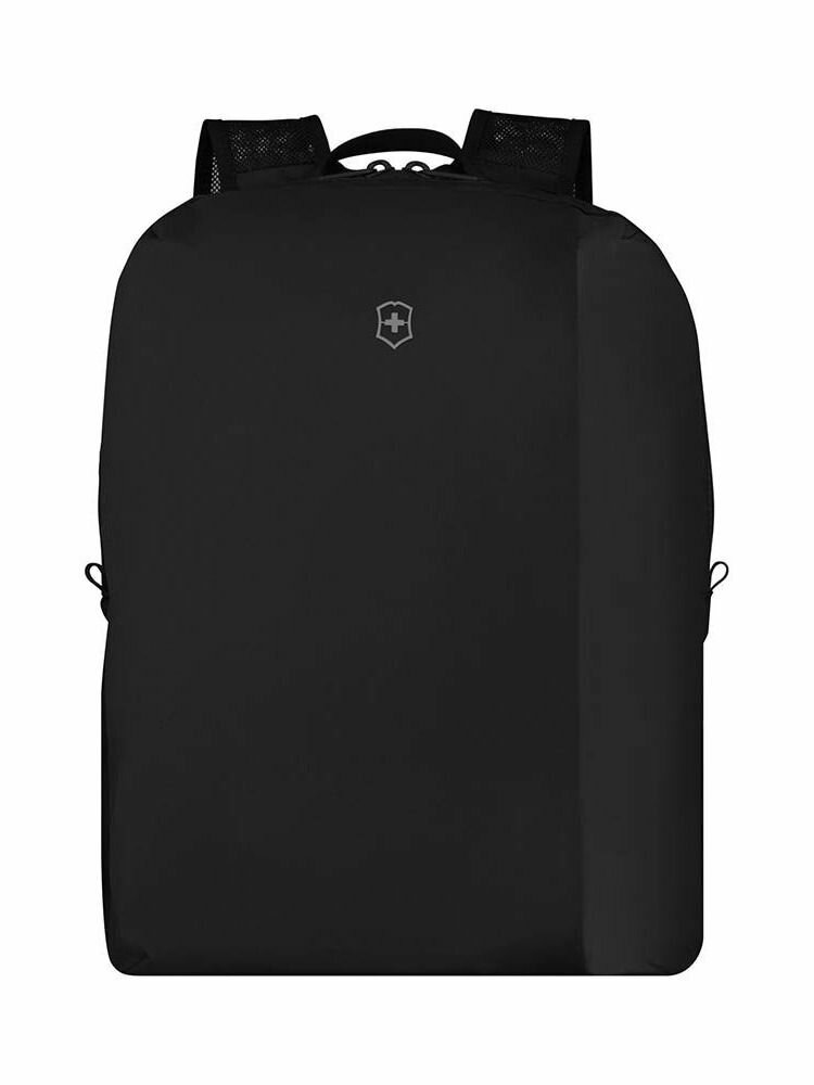 Рюкзак городской складной мужской женский VICTORINOX Travel Essentials Packable Backpack, ортопедический, черный
