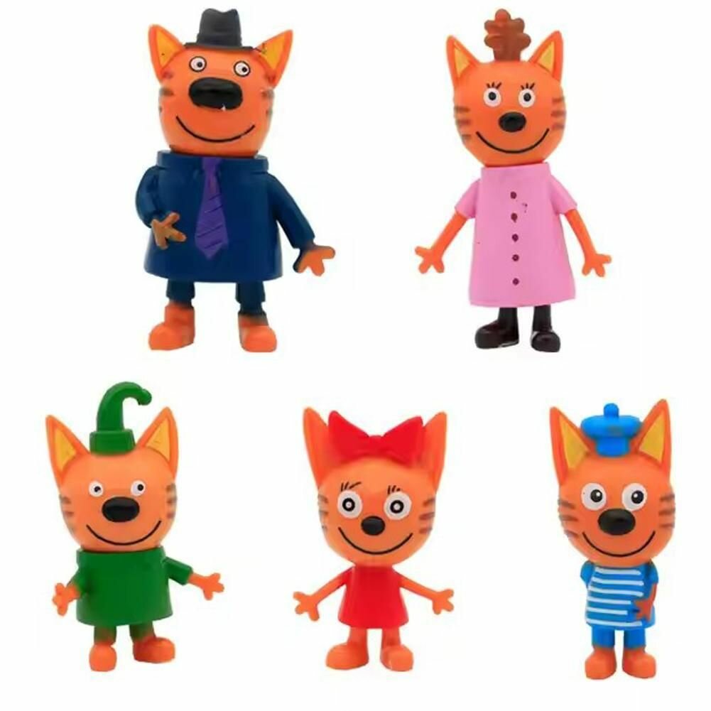 Набор игрушек Три Кота/5 шт/6-8CM