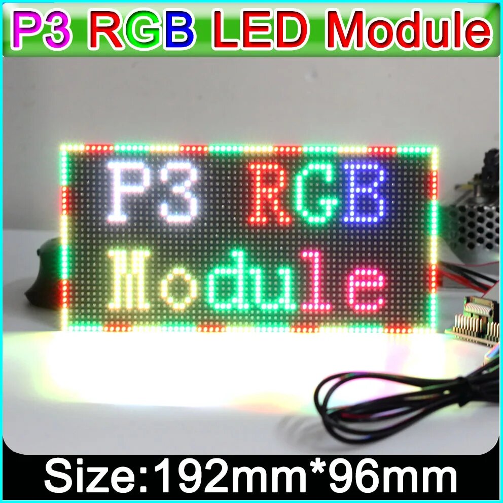 XUYRGB P3RGB-i крытый светодиодный дисплей модуль 64x32