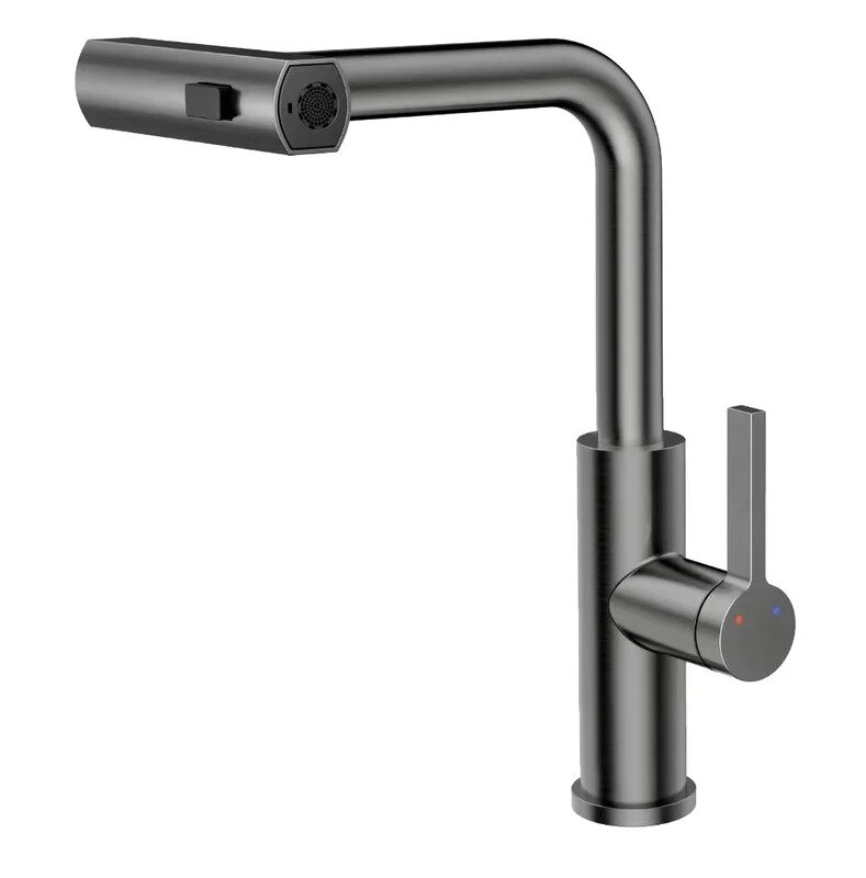 Смеситель для кухни Rush Tinos TI3732-18Grey графит