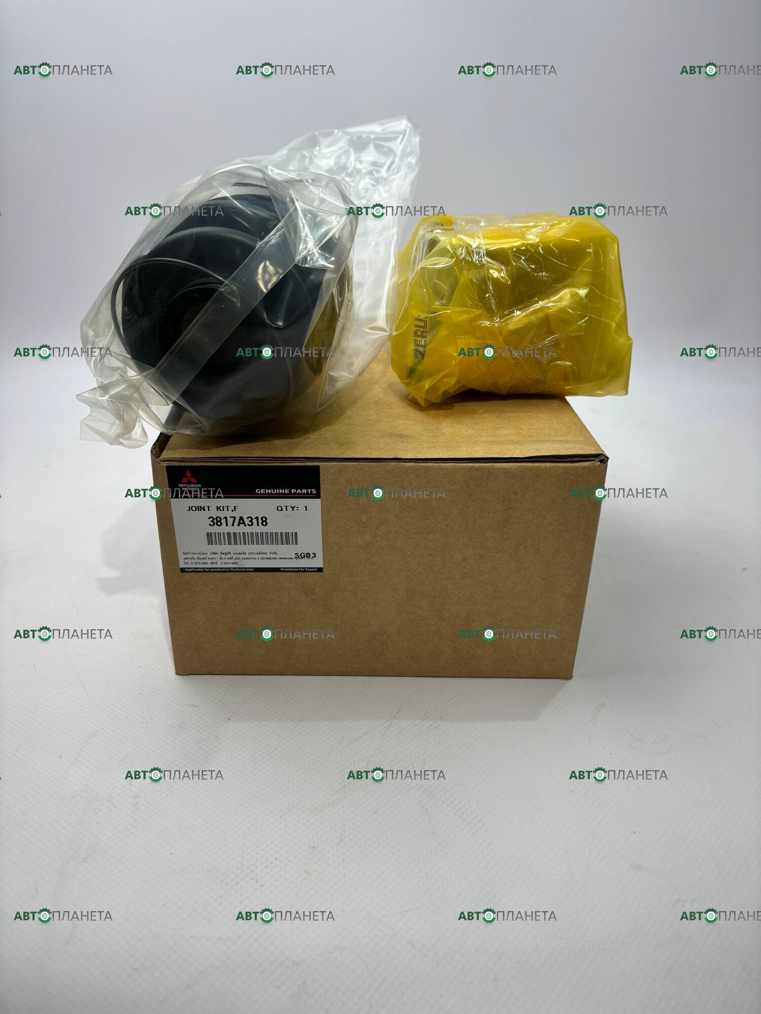 Шрус Оригинал Mitsubishi 3817A318