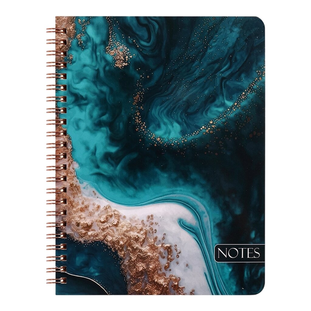 Записная книжка, Блокнот с золотыми мраморными узорами, стильный инстаграмный блокнот - 6