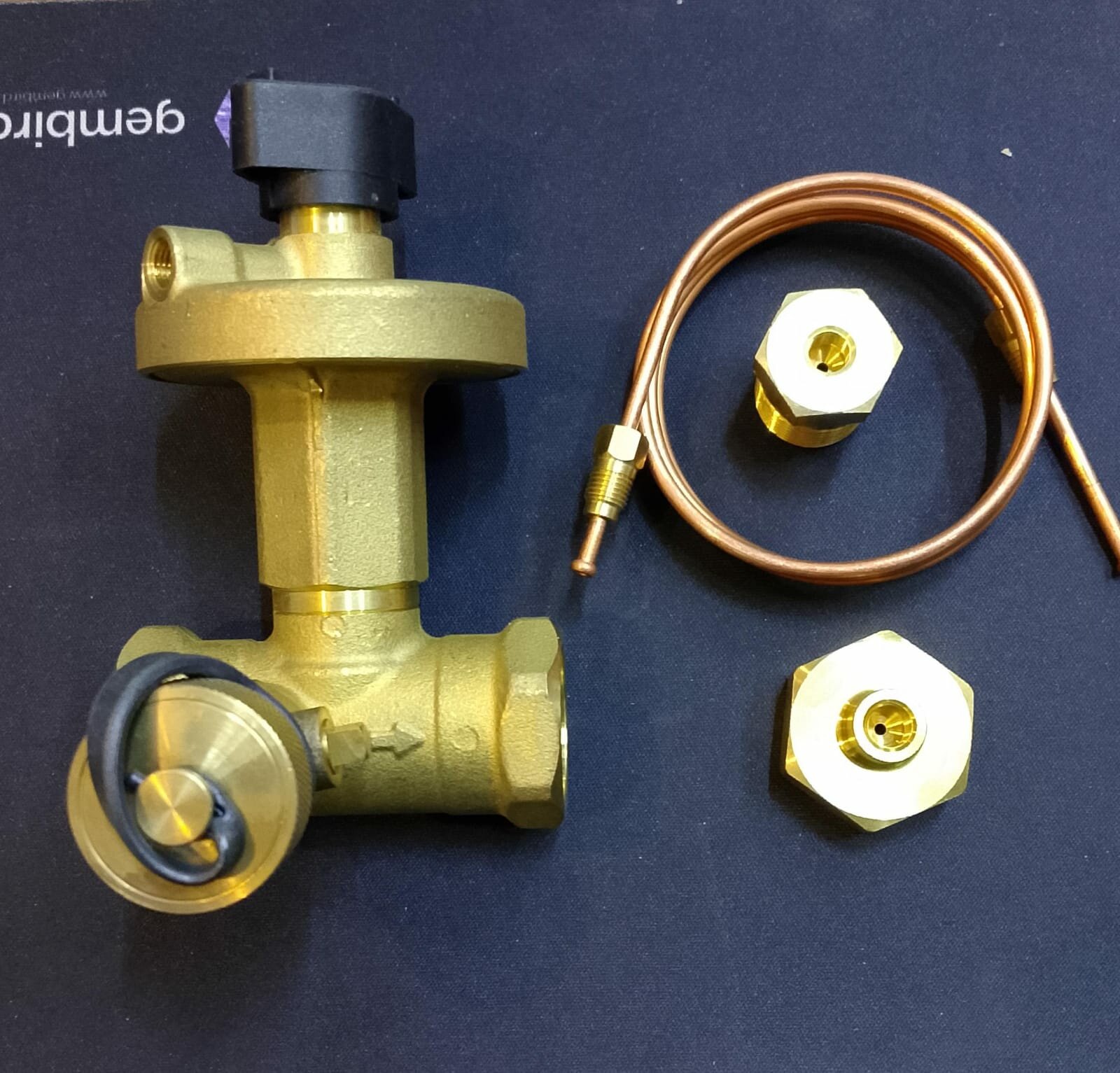 Регулятор перепада давления с дренажем Ду 20-10, Ру 25, Kvs 2,5м3/ч, 5-25кПа, Meibes MN80597.523