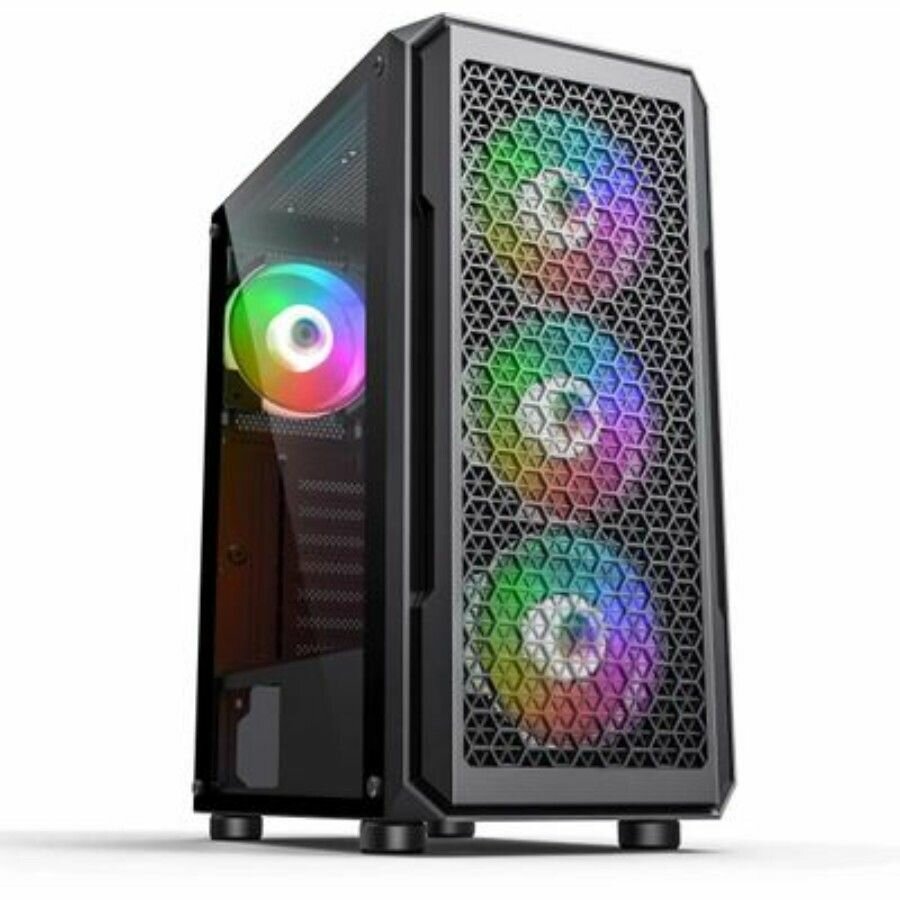 Компьютерный корпус Accord 3338 (ACC-3338) черный - Midi Tower, ATX, micro-ATX, mini-ITX, USB 2.0 TypeA