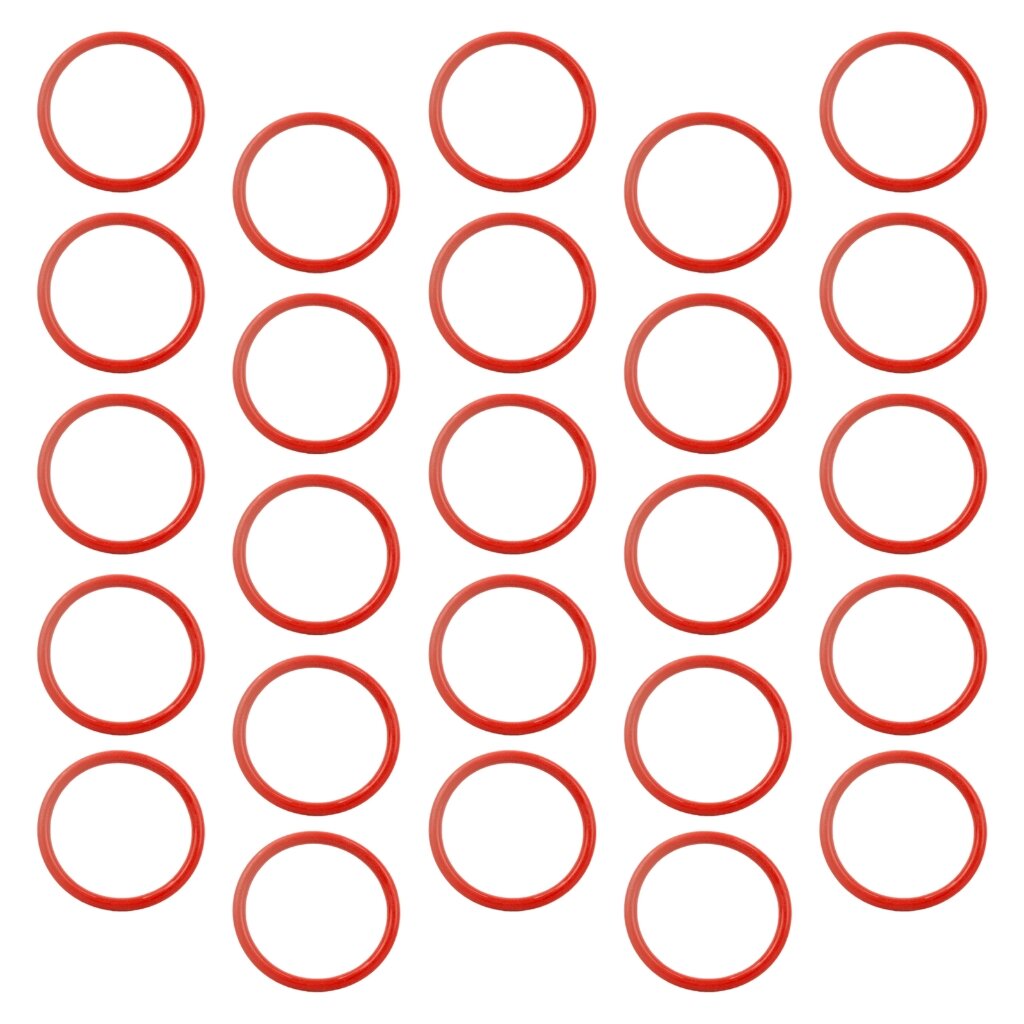 100 шт, аксессуары для термостойких силиконовых уплотнительных колец для кофемашин