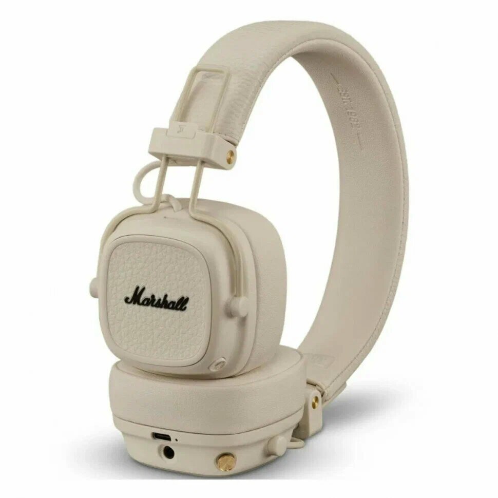 Беспроводные наушники Marshall Major V, кремовый