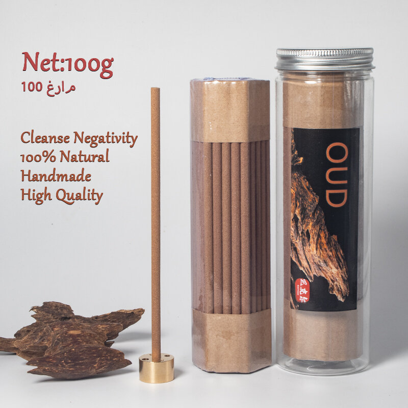 Толстые благовония из агарового дерева из выдержанного уда, с насыщенным ароматом и густым дымом, идеально подходят для очищения и расслабления, прекрасно впишутся в семейные встречи