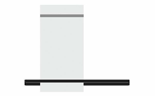 149. 1516 1600 непр fly релинг для аксессуаров 96см мат черный Bertocci 149.1516.1600