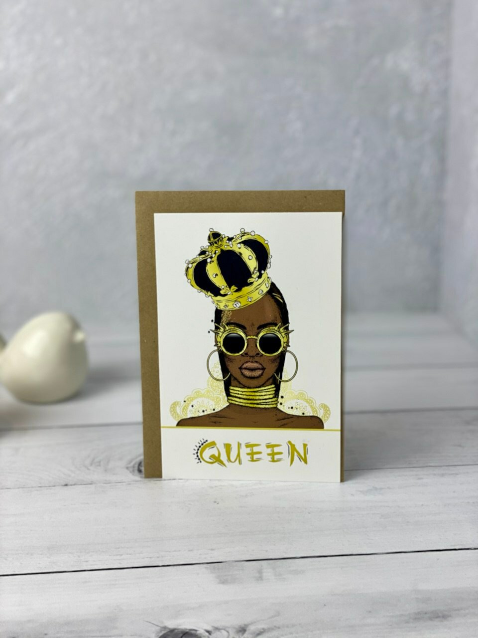 Подарочная открытка Королева Подарок подруги Подарок близким