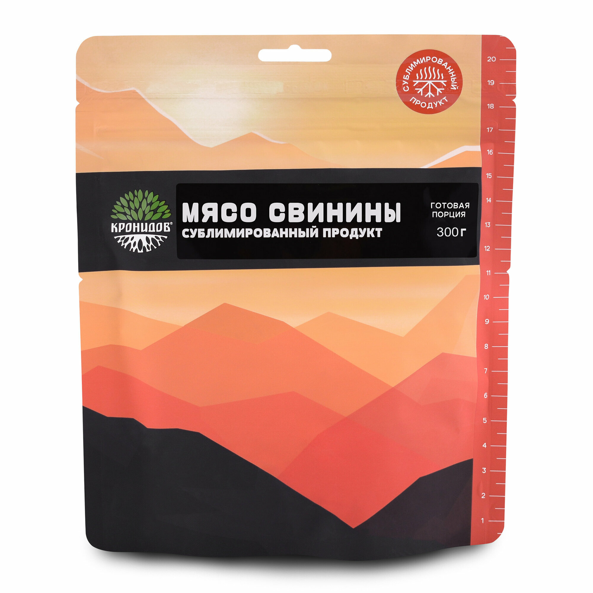 Сублимат Мясо свинины фарш (Кронидов) 88 гр