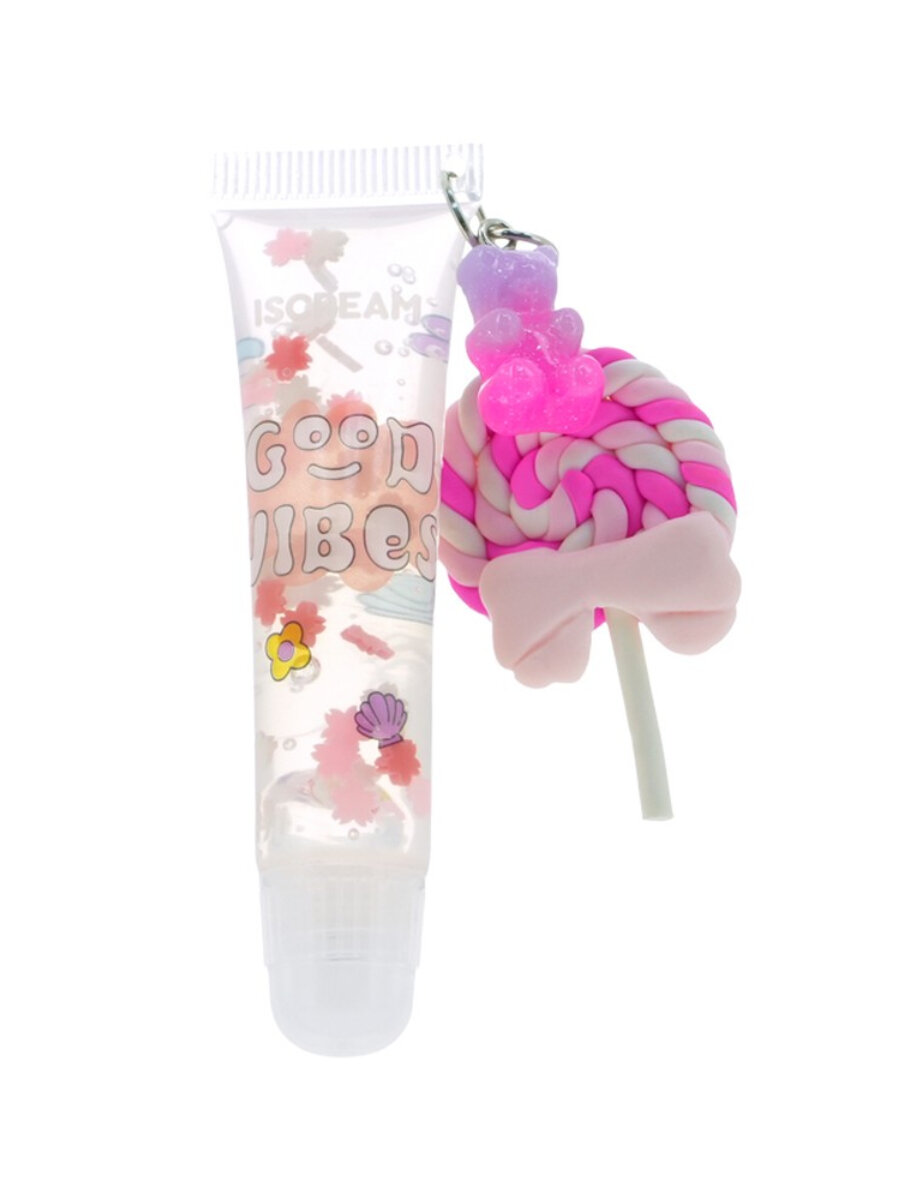 Блеск-масло для ухода за губами ISCREAM GOOD VIBES, тон цветы