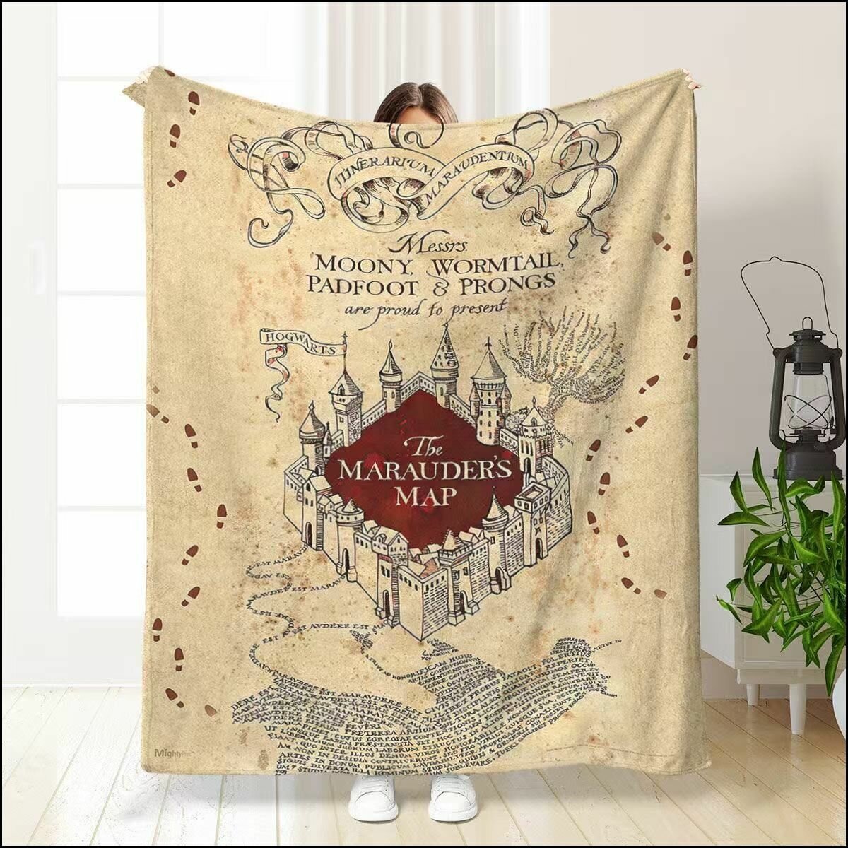 Harry Potter 150х200 см, Плед (покрывало) 1,5 мягкий, на кровать, кресло для домашнего уюта и пикника Одеяло